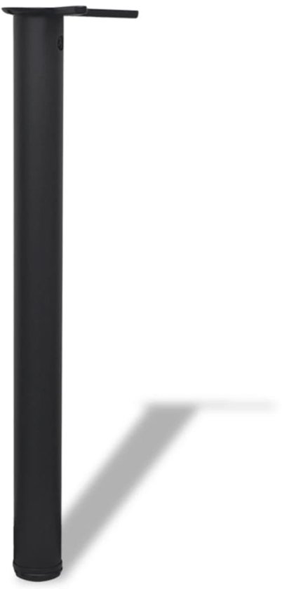 Tafelpoten - Verstelbaar - Zwart - 710 mm - Set van 4 Tafelpoten ...