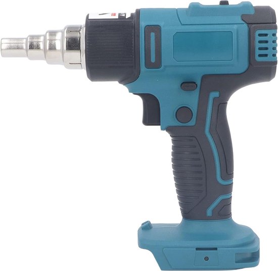 Lithium Heteluchtpistool ABS Draadloos LCD - Ambachten Handheld Warmtepistool met 4... | bol