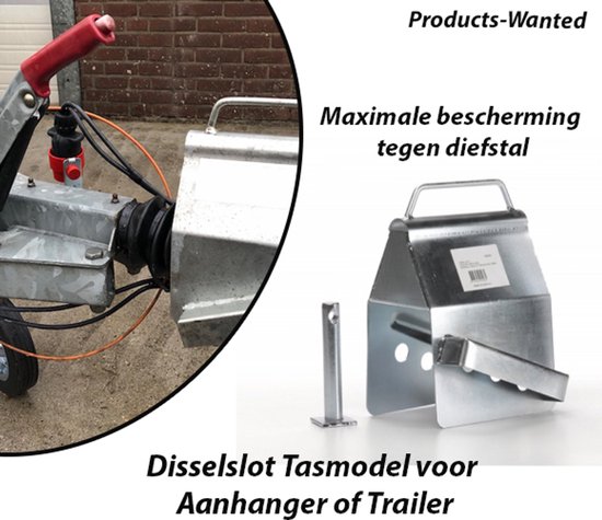 Disselslot Tasmodel voor Aanhanger of Trailer | bol