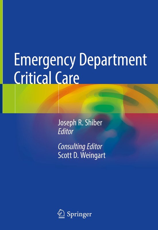 Emergency Department Critical Care | 9783030287924 | Joseph R. Shiber ...