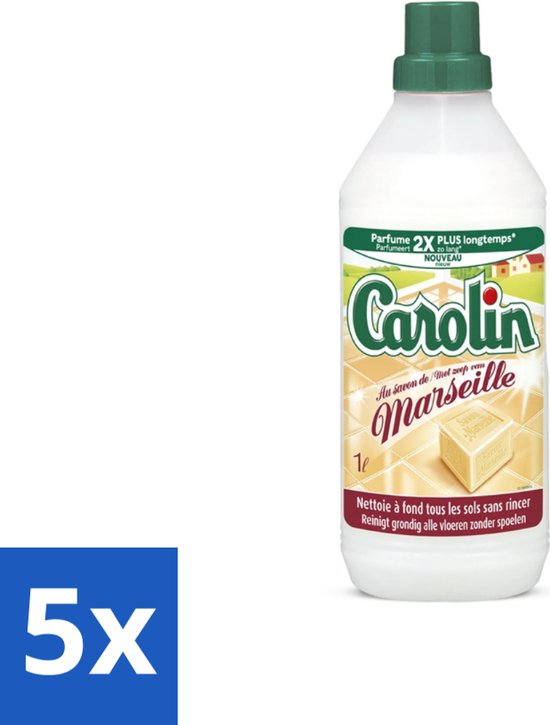Carolin - Vloerreinigingsmiddel - Marseillezeep - 1 L - Bulkverpakking ...