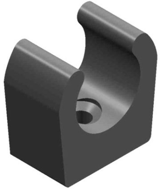 WX1565 Bevestigingsclips zwart (10pcs) | bol