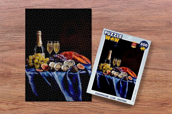 Puzzel Champagne - Luxe - Oesters - Legpuzzel - Puzzel 500 stukjes | bol