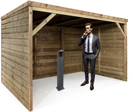 Wood Selections Rookruimte Truus - Duurzaam Rookhok van hout ...