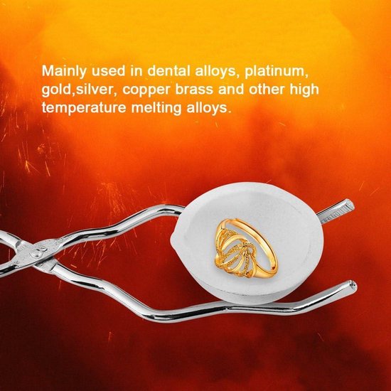 Grafietmeltset - Zeer zuivere grafietpot + tang + kom + combi ...