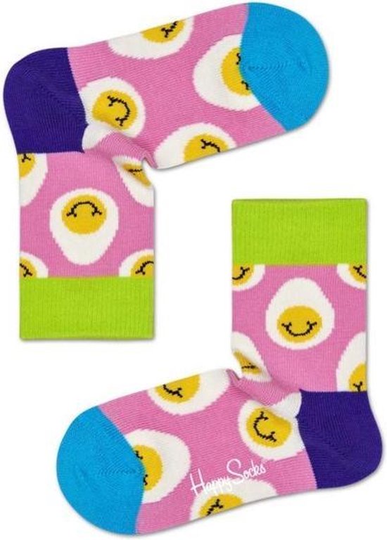 Happy Socks Kids Smiley Egg Sock | bol.com