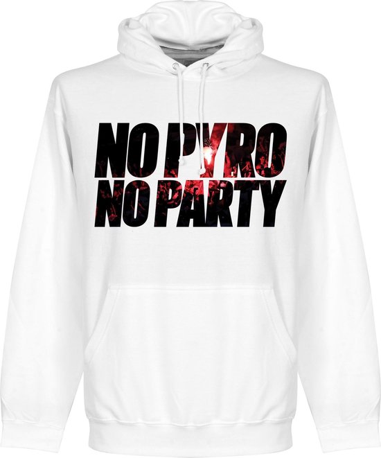 No Pyro No Party Hooded Sweater - M | bol