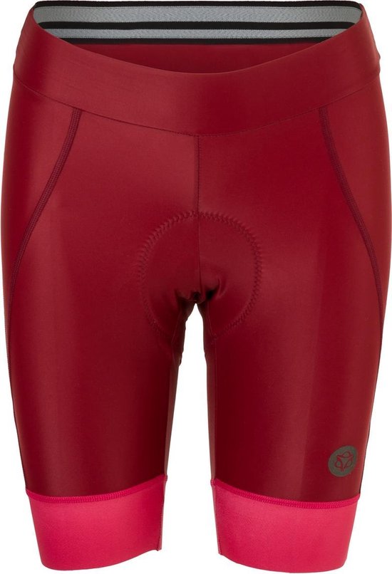 AGU Prime Fietsbroek met Zeem Trend Dames - Rood - XXL | bol