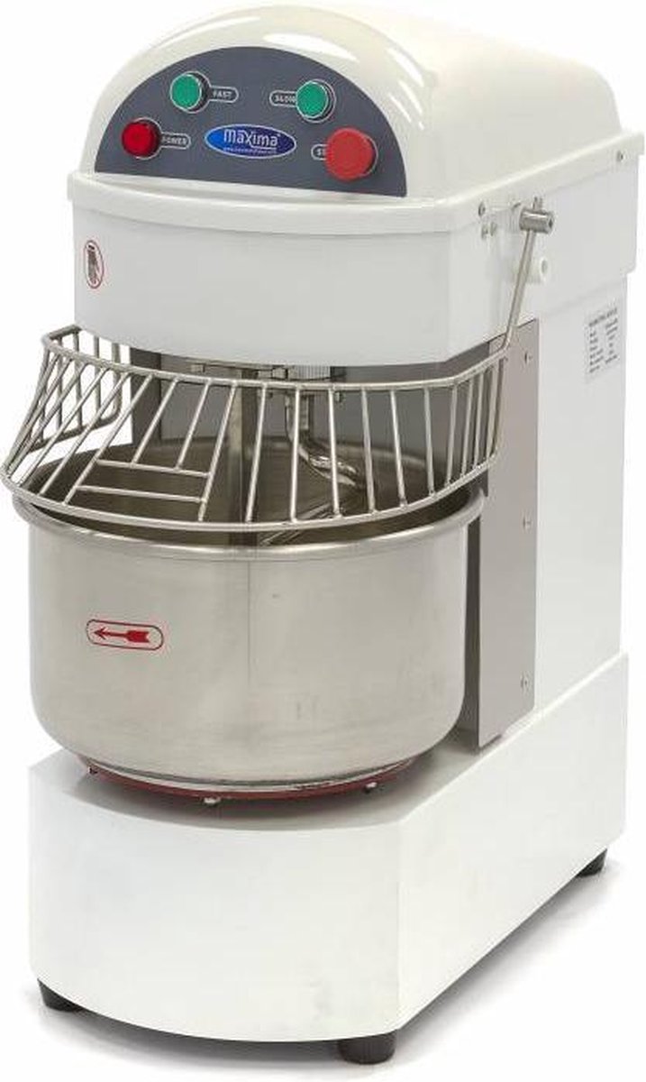 Deegmachine / Spiraalkneder 20 Liter - 13kg Deeg - 2 Snelheden | bol.com