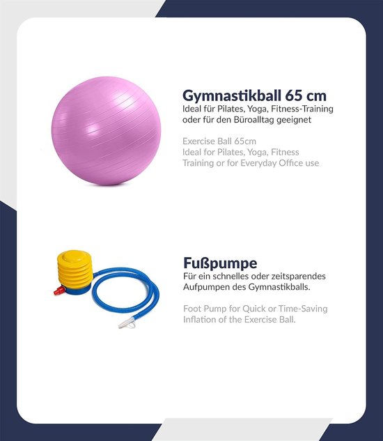 Balance Cushion with Dimples Fitness Ball - Back Muscle Training | Yoga ...