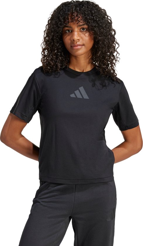 adidas Sportswear adidas Z.N.E. T-shirt - Dames - Zwart- 2XL | bol
