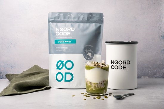 NoordCode Organic Pure Whey - Proteïne Poeder - Whey Protein - Eiwit ...