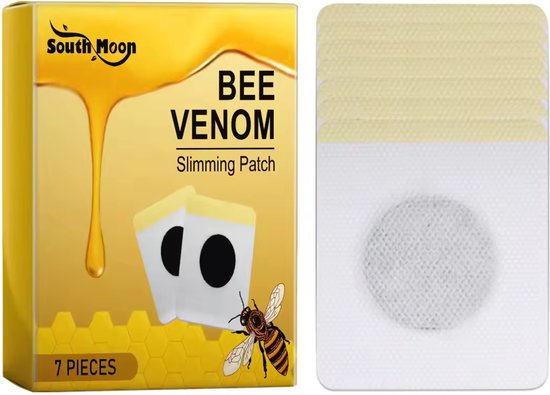 South Moon Bijengif Afslankpleisters - Bee Venom Slimming Patch - Afval ...