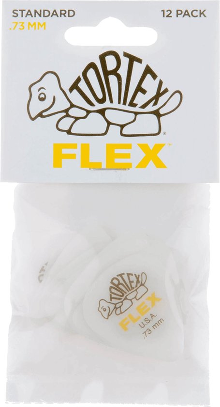 Dunlop 428P.73 Tortex Flex Standard Picks 0,73 mm - Plectrum set | bol
