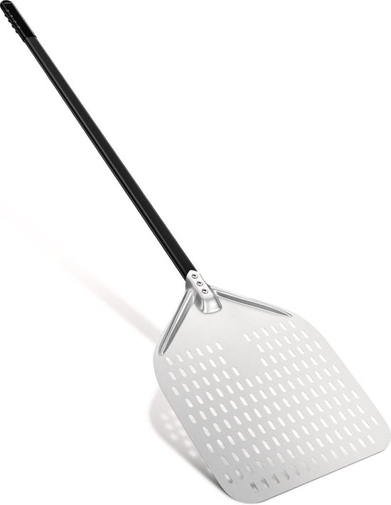 Pizza Peel 12 inch Geperforeerd Geanodiseerd Aluminium Pizzaschil ...