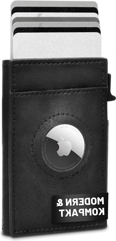 SLIMLET PUSH AIR Slim Wallet - Slanke portemonnee - Metalen etui ...