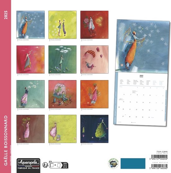 Gaëlle Boissonnard Kalender 2025 | bol