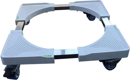 Washing machine refrigerator trolley double wheel heavy duty chrome ...