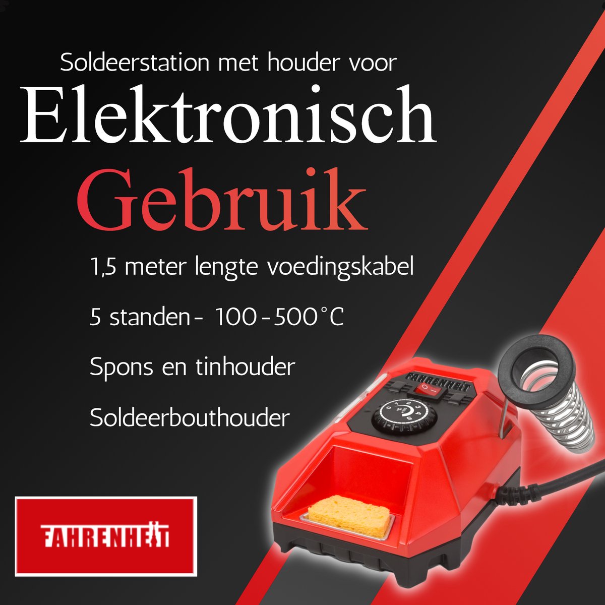 Complete Soldeerset - Soldeerbout met Soldeerstation inclusief Tin ...