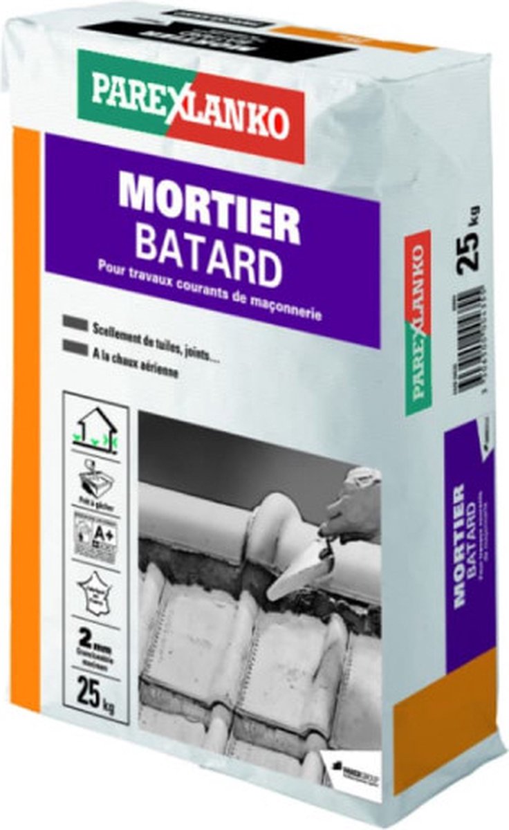 PAREXLANKO Bastaard Mortel - 25kg - 02819 | bol.com