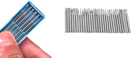 Set kleine freesjes (2.35 mm), voor het fijne werk | bol.com