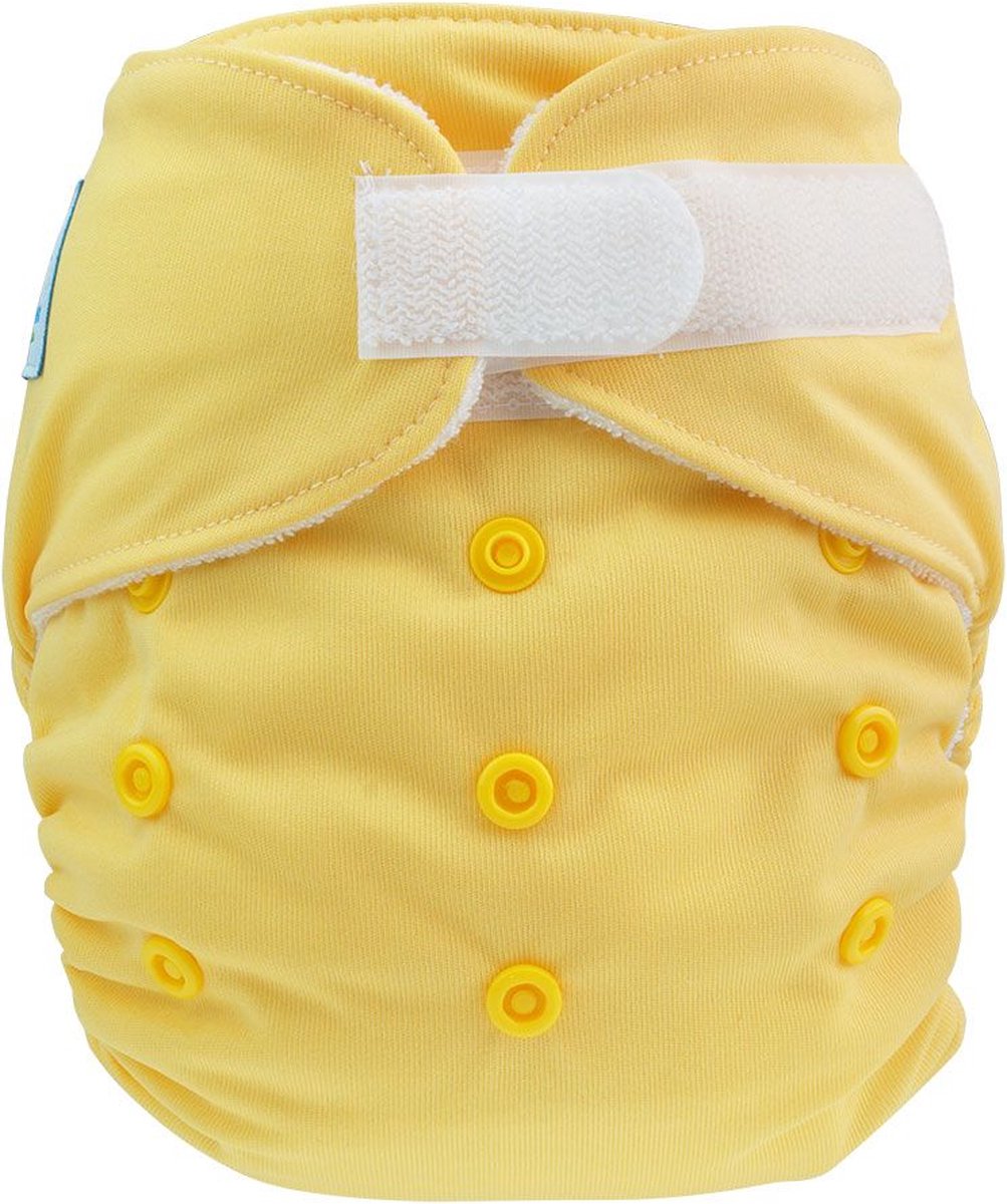 All in one wasbare luier - alles in één luier - Blümchen - mandarin ...