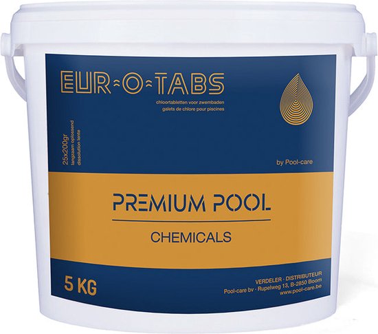 Premium Pool Chemicals Tabs 5x200gr 5kg - Chloortabletten Zwembad | bol.com
