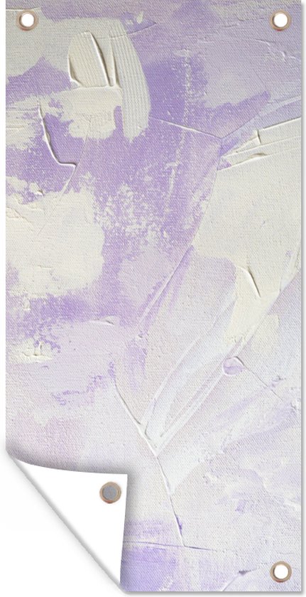 Tuinposter - Verf - Design - Abstract - Schuttingdoek - Poster voor in ...