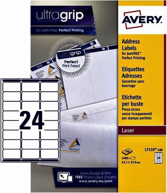 bol.com | Avery L7159-100 adreslabels