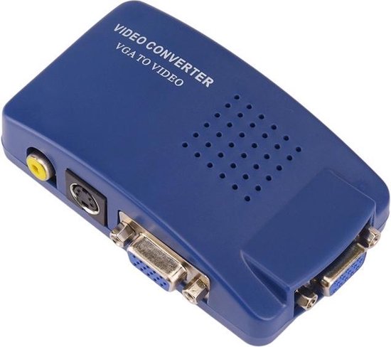 Let op type!! HOWEI HW2401 VGA-videoconversie VGA naar Video S-Video ...