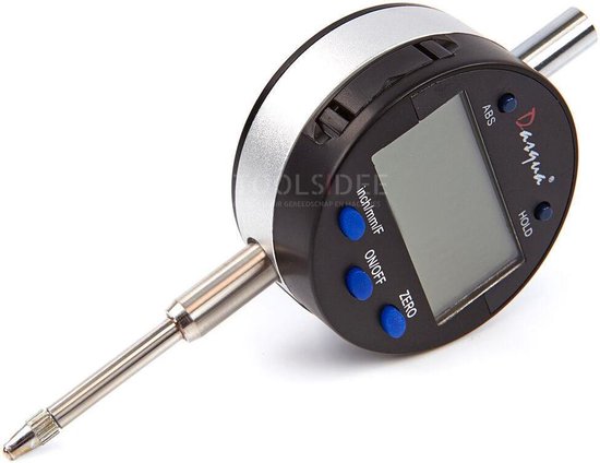 Dasqua Professionele 0,01 mm Slag 25 mm Digitale Meetklok | bol.com