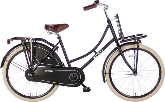 Spirit Transporter Mat-Zwart - Meisjesfiets 24 inch | bol.com