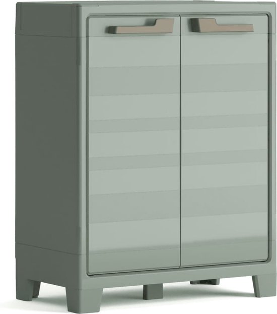 Keter Tuinkast Planet laag jade grijs | bol.com