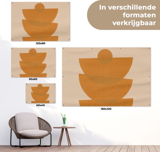 Geometrie - Vormen - Geel - Pastel | bol.com