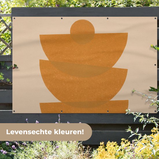 Geometrie - Vormen - Geel - Pastel | bol.com