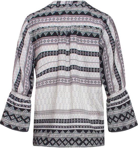 Smashed Lemon - Sharida Top - Zwart/ Wit - 22140-009-XS | bol.com