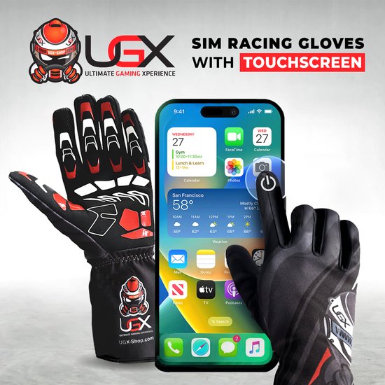 Sim race handschoenen | bol.com