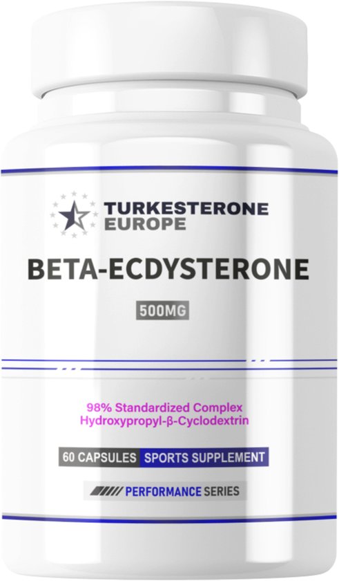 Beta-Ecdysterone 98% Complex met Hydroxypropyl-β-Cyclodextrine - 60 ...