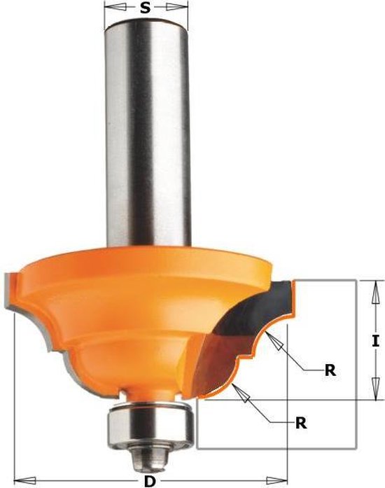 CMT - Profielfrees met kogellager, HW - Frees - Materiaal ...