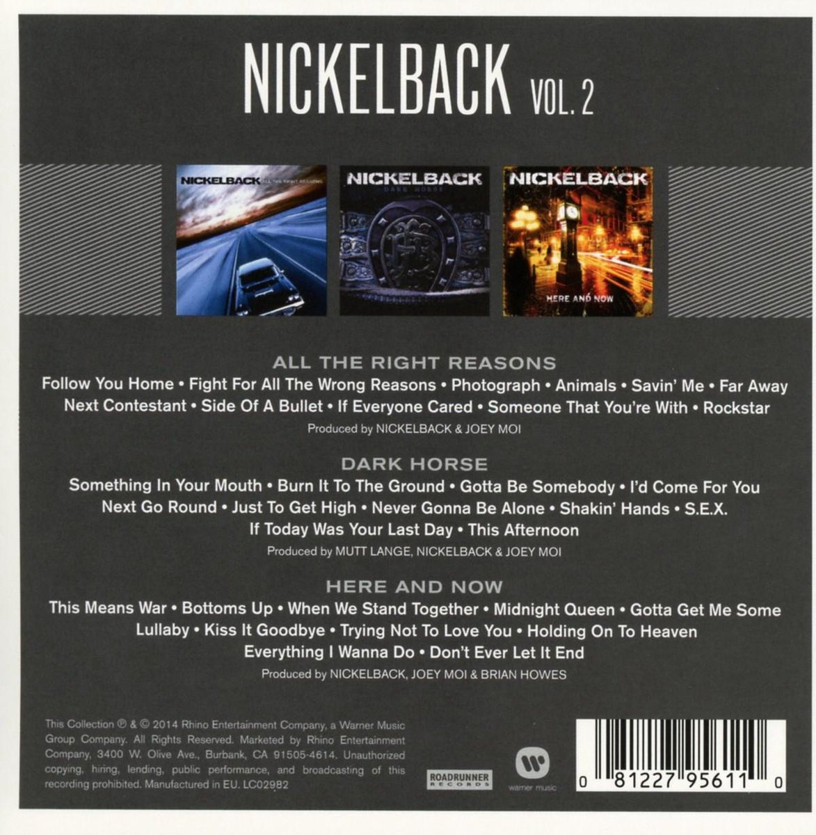 Triple Album Collection Vol.2, Nickelback | CD (album) | Muziek | bol.com