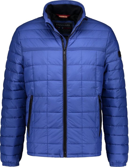 Finnmark winterjas kort blauw, maat 54 | bol
