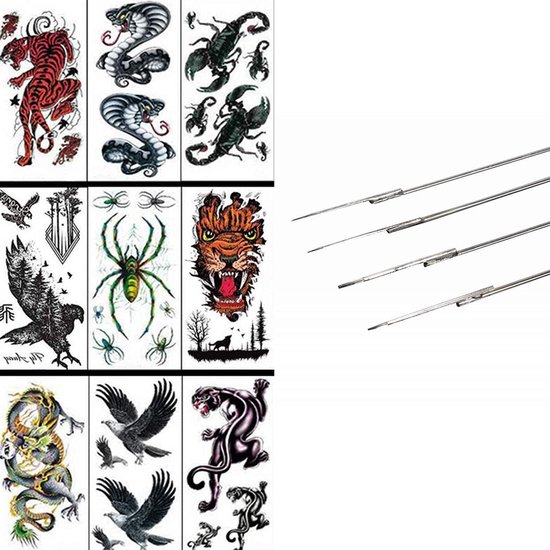 50 stuks steriele tattoonaalden in 5 verschillende types - 1RL, 3RL ...