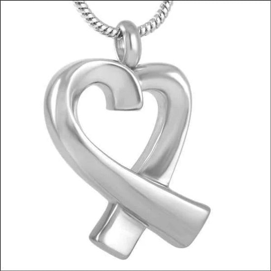 Aramat Jewels - Gedenkhanger - Open hart ashanger – rouwsieraad van ...