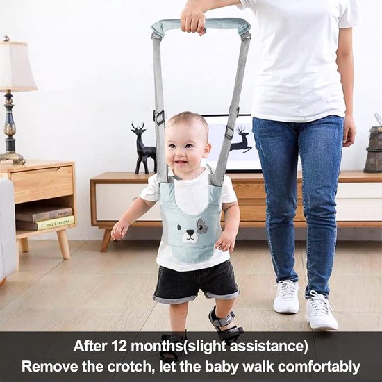 Baby Walking Aid - Adjustable with Safety Clasp - Hand Operated ...