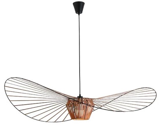 Taveo Hoedlamp - Grote designlamp - Koperbruin - 100 cm hanglamp | bol