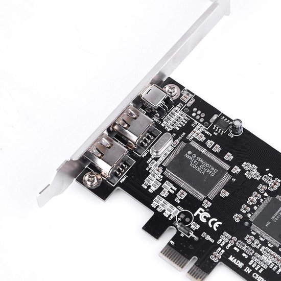 Firewire Cable Fast PCI-E Controller Card for Simultaneous Operation | bol