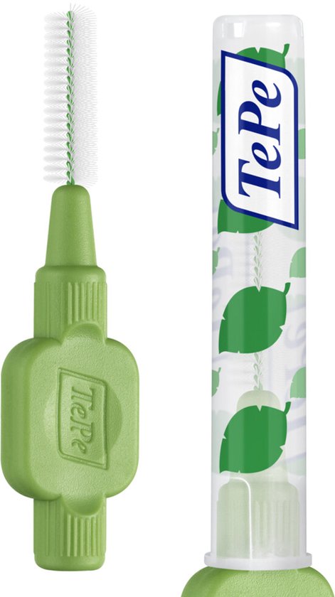 10x TePe Interdentale Ragers Original 0,8 mm Groen 20 stuks | bol