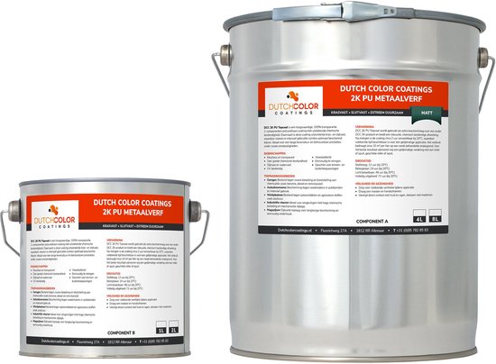 DCC 2K PU Topcoat - 5L - | bol