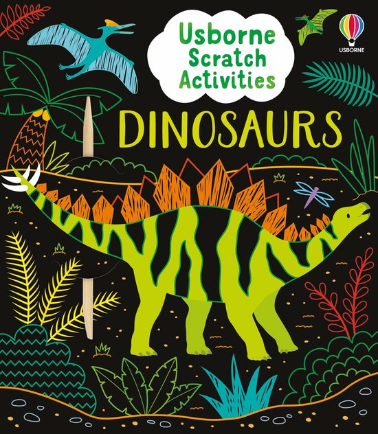 Usborne Scratch Activities- Usborne Scratch Activities Dinosaurs, Sam Baer |... | bol