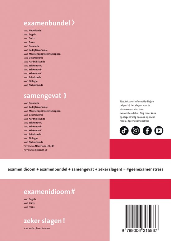 Examenbundel vwo bedrijfseconomie 2024/2025 | 9789006315967 | A. Maurer ...